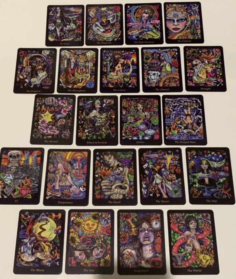 Tarot Deck Exploration: The Bonefire Tarot | Ethony 2022