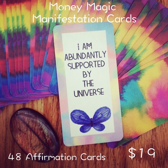 Money Magic Manifestation Cards